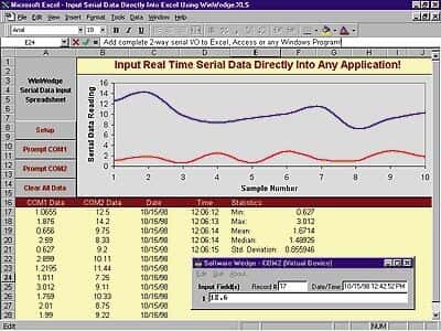 SoftwareWedge WinWedge Pro for Windows 3.x/98/NT from Cole-Parmer