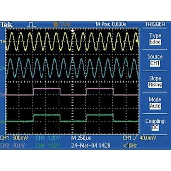 Tektronix DPO4ENET Ethernet Serial Triggering and Analysis Module from Cole-Parmer
