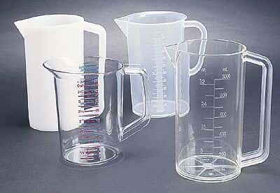 Thermo Scientific Nalgene 1220-2500 HDPE Graduated Beaker w/ Handle ...