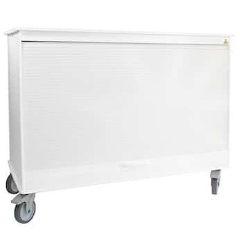 TrippNT MRI Cayman Lab Island Storage Cart, White from Cole-Parmer