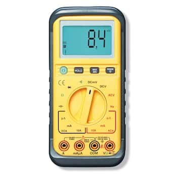 UEI Heavy Duty Multimeters; 3-¾-Digit, 4000 Count Multimeter from Cole ...