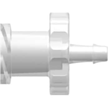 Value Plastics Luer to Hose Barb Fitting, Straight Adapter ...