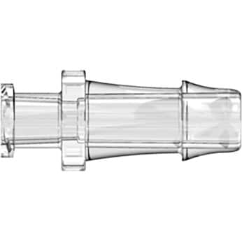 Value Plastics Luer to Hose Barb Fitting, Straight Adapter, Clear Polycarbonate, Female Luer ...