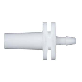 Value Plastics Luer to Hose Barb Fitting, Straight Adapter, White Nylon ...