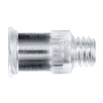 Value Plastics Luer to Threaded Fitting, Straight Adapter, Clear ...