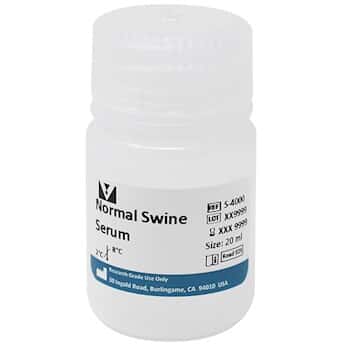 Vector Laboratories S-4000 Normal Swine Serum, concentrated; 20 mL from Cole-Parmer