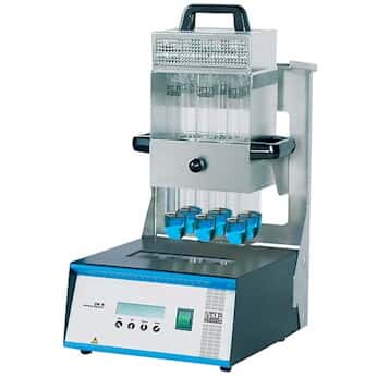 Velp DK6 Manual Digester, 6 Position, 250 mL; 115 VAC from Cole-Parmer ...