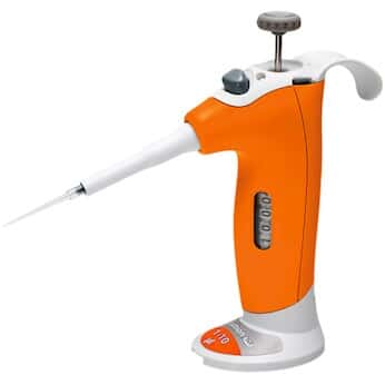 VistaLab Ovation M M Mechanical Volume Set Pipette, Orange, 1 to 10 uL ...