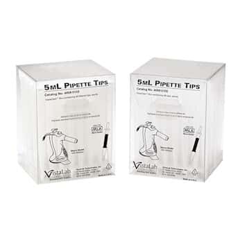 VistaLab Pipette Tips, Bulk Packed, Non-Sterile, 5 mL; 100/Pk from Cole ...
