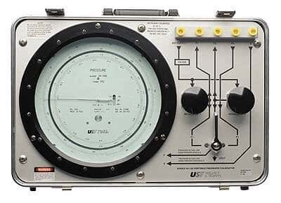 Wika Pneumatic pressure calibrator from Cole-Parmer