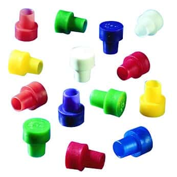 Wilmad-LabGlass Caps for Disposable NMR Tubes, Assorted Color; 1000/Pk ...