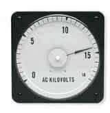 Yokogawa 103111LALA Analog Switchboard Meter, 0-1 ADC from Cole-Parmer