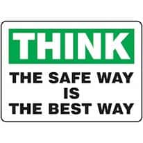 Safety Signs from Cole-Parmer