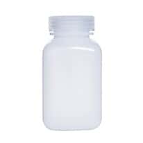 Cole-Parmer Square Wide-Mouth Plastic Bottle, HDPE, 250mL; 12/PK from Cole-Parmer India