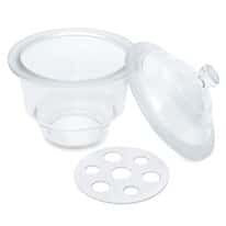 Cole-Parmer Glass Dome Desiccator, 8" (20 cm) dia from Cole-Parmer