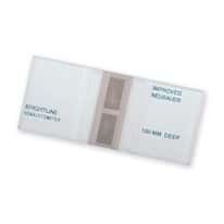 Economical Hemacytometer with Cover Slips, Dual Chamber from Cole-Parmer