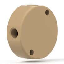 Idex Low-Pressure Manifold Assembly, PEEK, 5 Port, 1/16" OD Tubing, 1/4 ...