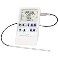Traceable Excursion-Trac™ Calibrated Datalogging Cryogenic Thermometer; 2 Stainless Steel Probes ...