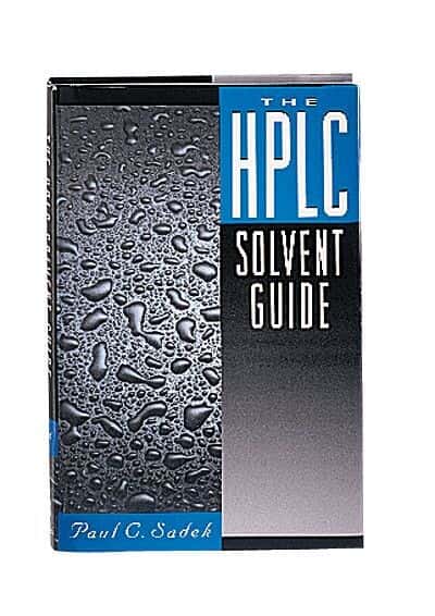 0 471411388 The HPLC Solvent Guide from Cole-Parmer Canada