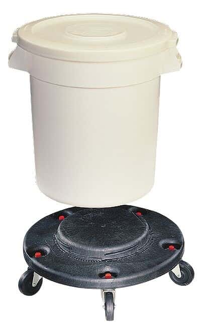 General Purpose Containers, 44 Gal., White from Cole-Parmer India