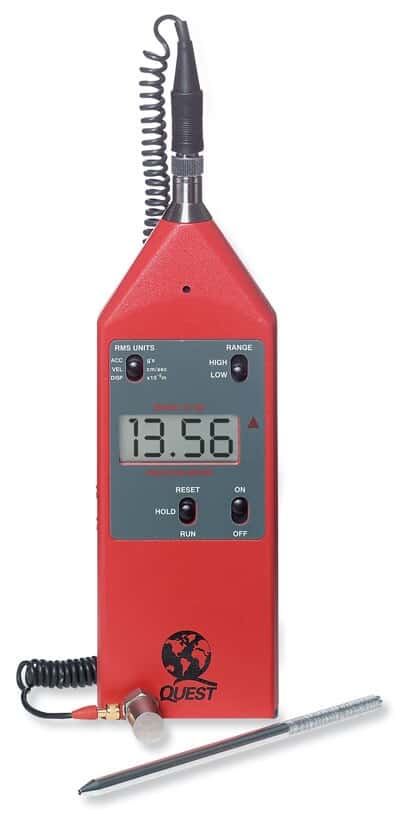 3M VI-100 Quest Technologies Vibration Meter from Cole-Parmer United ...