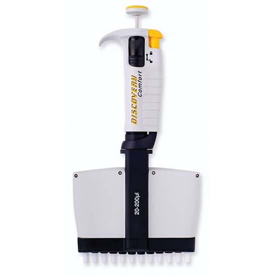 HTL 5128 Discovery Comfort DV12-300 Multichannel Pipettor with Gray ...