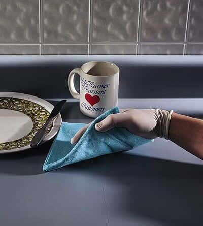 9500 G Antimicrobial Food Service Towels, 100/cs from Cole-Parmer