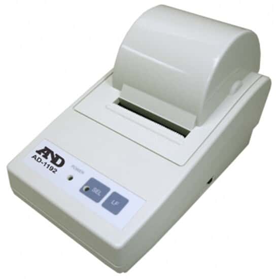A&D Weighing AD-1192 Balance Printer; Compact from Cole-Parmer
