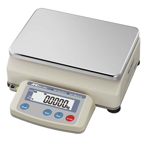 A&D Weighing EK-L Compact Bench Scale, 15 kg x 0.1 g from Cole-Parmer