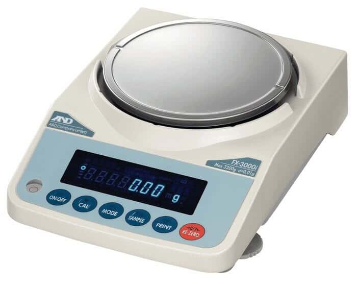 A&D Weighing FX-3000I Toploading Balance 3200g x 0.01g Ext.Calibration ...