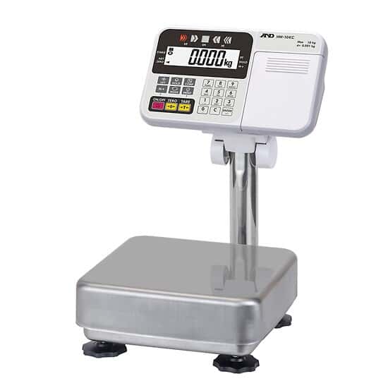 A&D Weighing HW-10KC High Resolution Bench Scale; 10 kg x 0.001 kg from ...