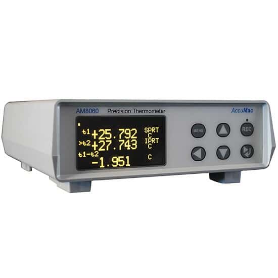 AccuMac AM8060 Dual-Channel Precision Benchtop Thermometer from Cole-Parmer