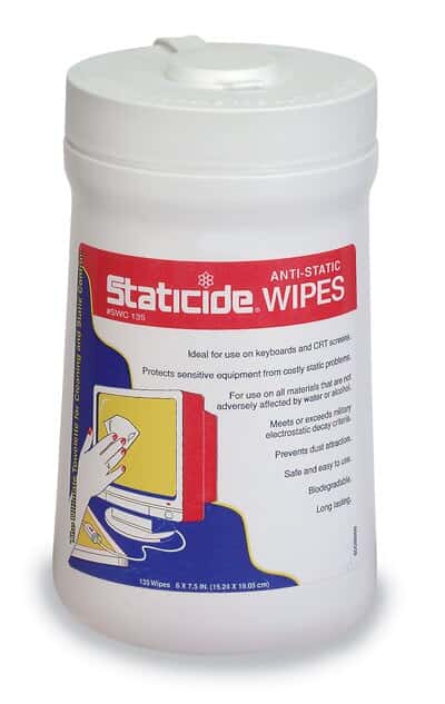 ACL Optional Anti-Static Wipes for ESD from Cole-Parmer India