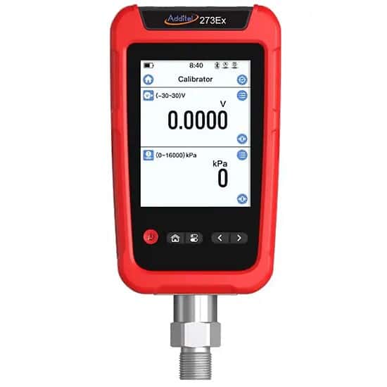 Additel ADT273EX Handheld Pressure Calibrator, 0.02% FS, -15 to 1000 ...
