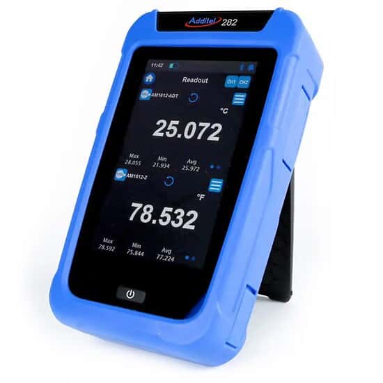 Additel ADT282 Dual-Channel Handheld Reference Thermometer Readout from ...