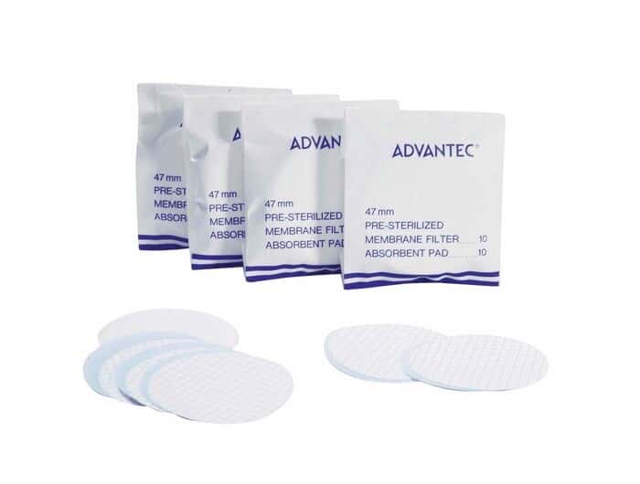Advantec A045H047A Sterile MCE Gridded Filters, 0.45um, 47mm Dia; 100 ...