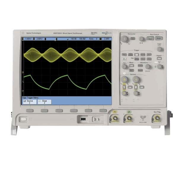Agilent MSO7104A 4-Channel, 1 GHz Mixed Signal Oscilloscope from Cole ...
