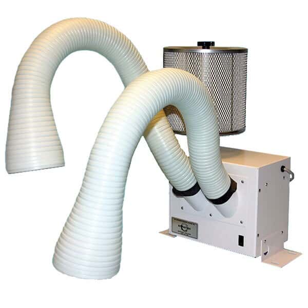 Air Impurities Removal Systems Air Cleaning System, benchtop, dual arm ...