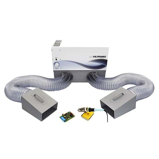 Airfiltronix 200A HS3000A2 Portable Fume Extractor, Double Hose; 115 ...