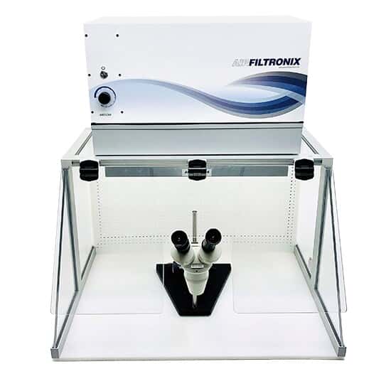 Airfiltronix Fume Hood with Microscope Cut-Out, 110 VAC from Cole ...