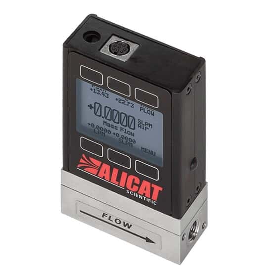 Alicat Mass Flowmeter with Display, 0 - 5 SLPM from Cole-Parmer