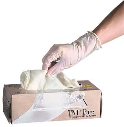 Ansell 92-200 TNT Pure Gloves; size, small from Cole-Parmer