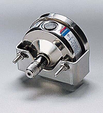 Ashcroft 1009 Glycerin Liquid-Fill Stainless Steel Pressure Gauge, 2.5 ...