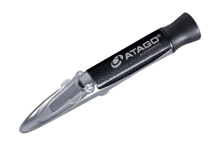 Atago 2322 MASTER-2T Handheld Refractometer; 28.0 to 62.0% Brix, ATC ...