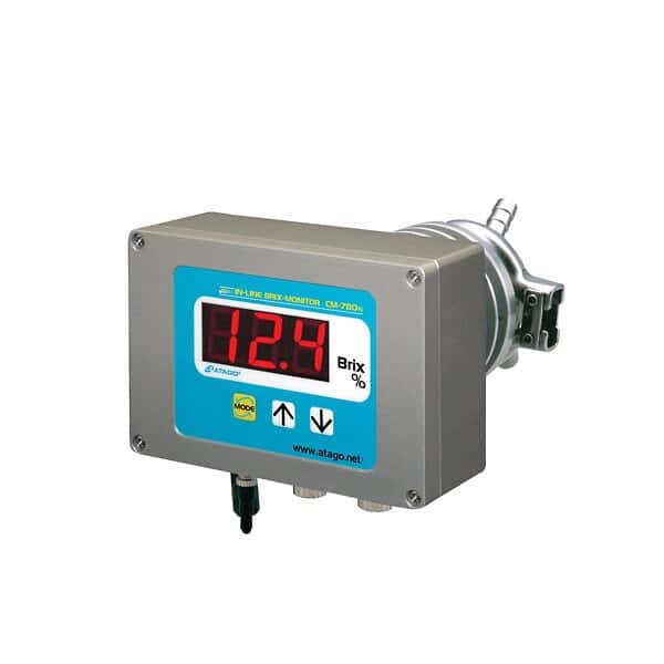 Atago In-line Digital Brix Refractometer, 0 to 78%; 24 VDC from Cole-Parmer