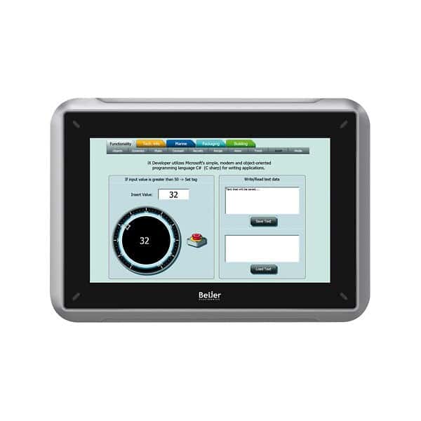 Beijer Electronics T7B High-Performance HMI 7" Display from Cole-Parmer