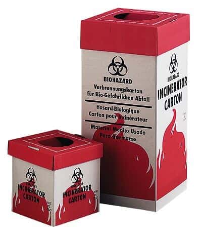 Bel-Art F13205-0002 Biohazard Incinerator Carton, benchtop, 6/cs from ...