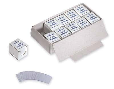Bel-Art Plastic Cover Slips, Flexible Vinyl; 1000/Pk from Cole-Parmer