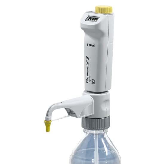 BRAND Dispensette® S Organic Bottletop Dispenser, Digital Adjustable ...