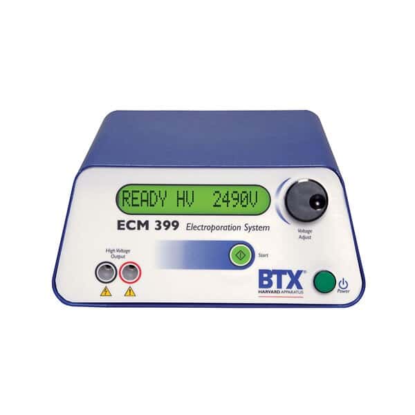 BTX Electroporation system, exponential decay from Cole-Parmer